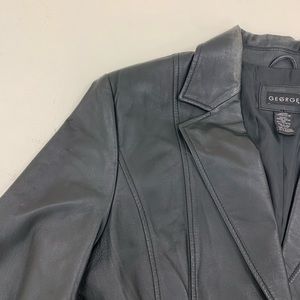 George | Jackets & Coats | George Leather Jacket | Poshmark